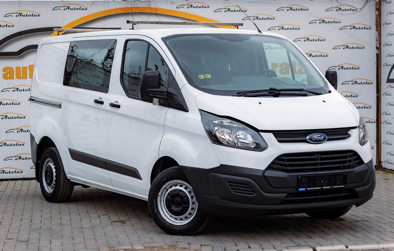 Ford Transit Custom - TVA, 2015 an - Microbuze Ford pe Autolux.md