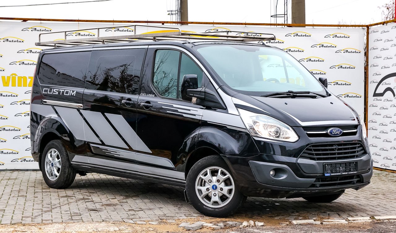 Ford Transit Custom - TVA, 2014 an - Microbuze Ford pe Autolux.md