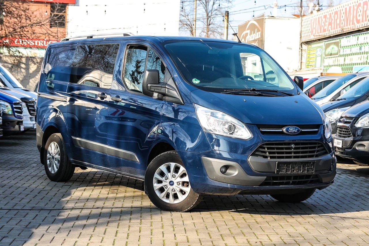 Ford Transit Custom - TVA, 2015 an - Microbuze Ford pe Autolux.md